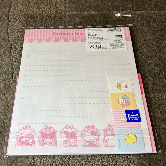 Sanrio | Office | Sanrio Characters Dessert Letter Stationery Set Japan ...